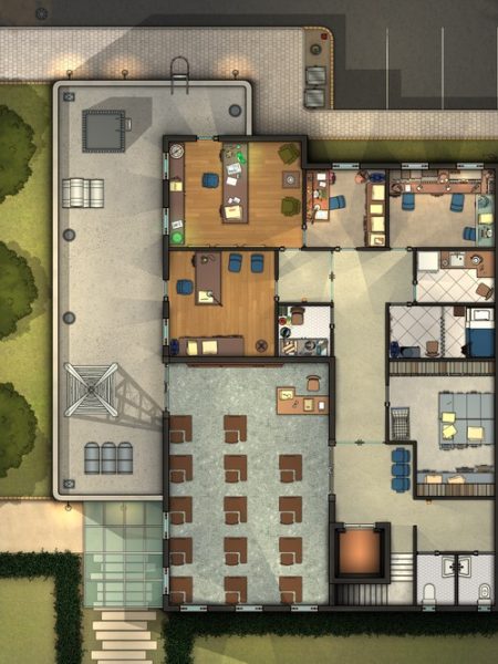 13th Precinct - 18 x 24 - Cthulhu Architect