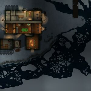 Antarctic Military Base - 35 x 35 - Cthulhu Architect