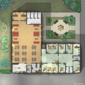 Asylum - 35 x 35 - Cthulhu Architect
