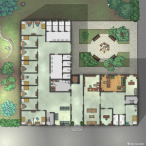 Asylum - 35 x 35 - Cthulhu Architect