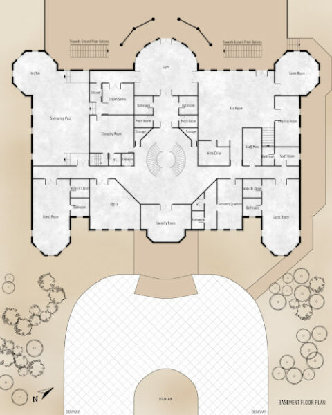 Big Mansion - 52 x 65 - Cthulhu Architect