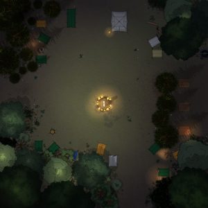 Ceremonial Camp - 35 x 35 - Cthulhu Architect