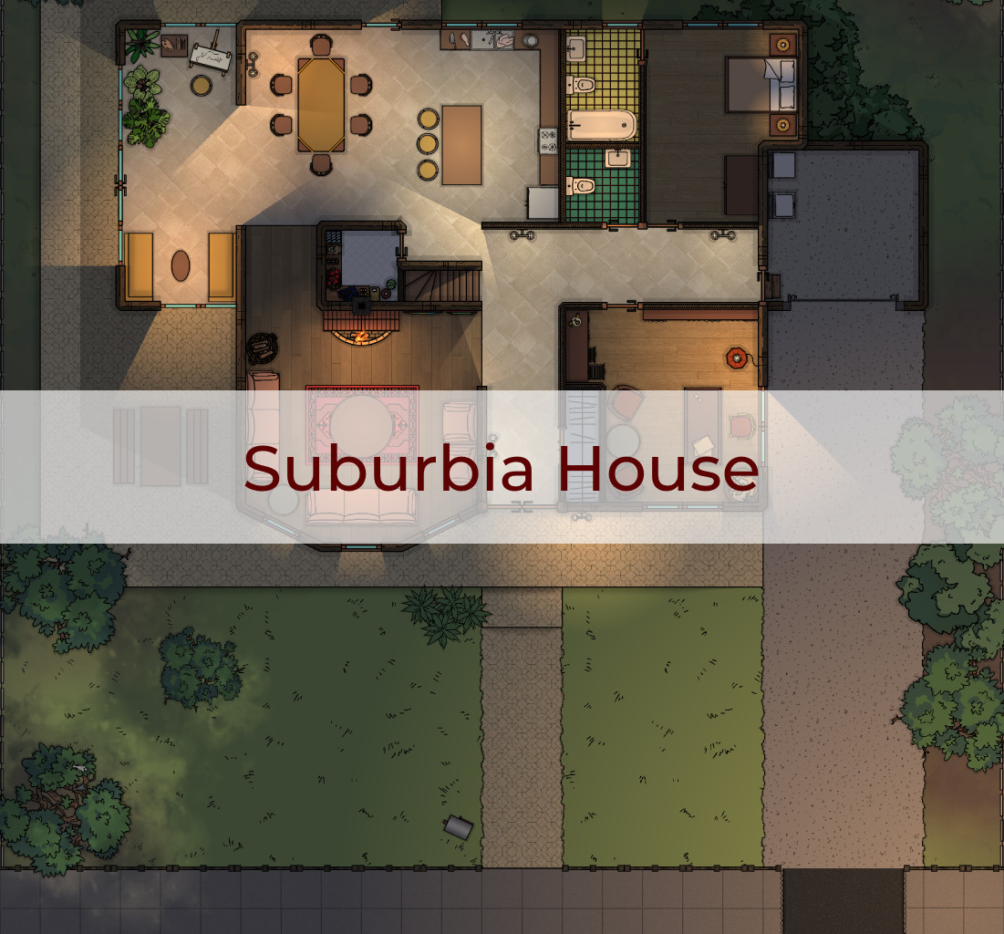 Suburbia House - 25 x 30 - Cthulhu Architect