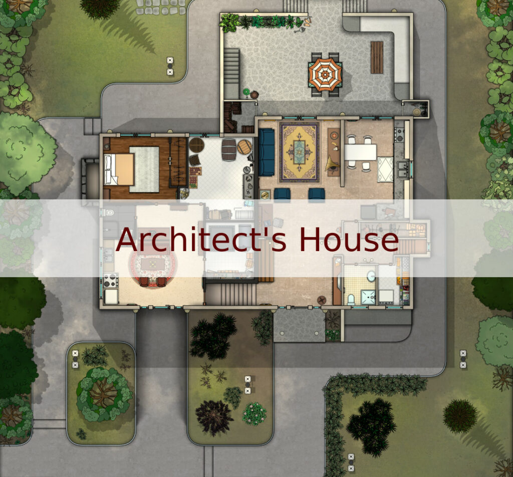 Architect's House - 30 x 50 - Cthulhu Architect