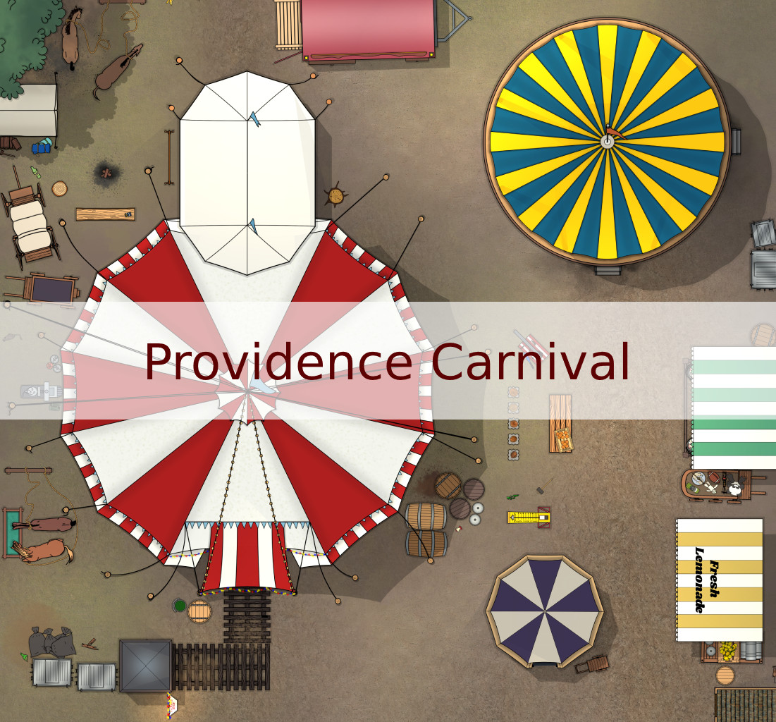 Providence Carnival - 25 x 25 - Cthulhu Architect