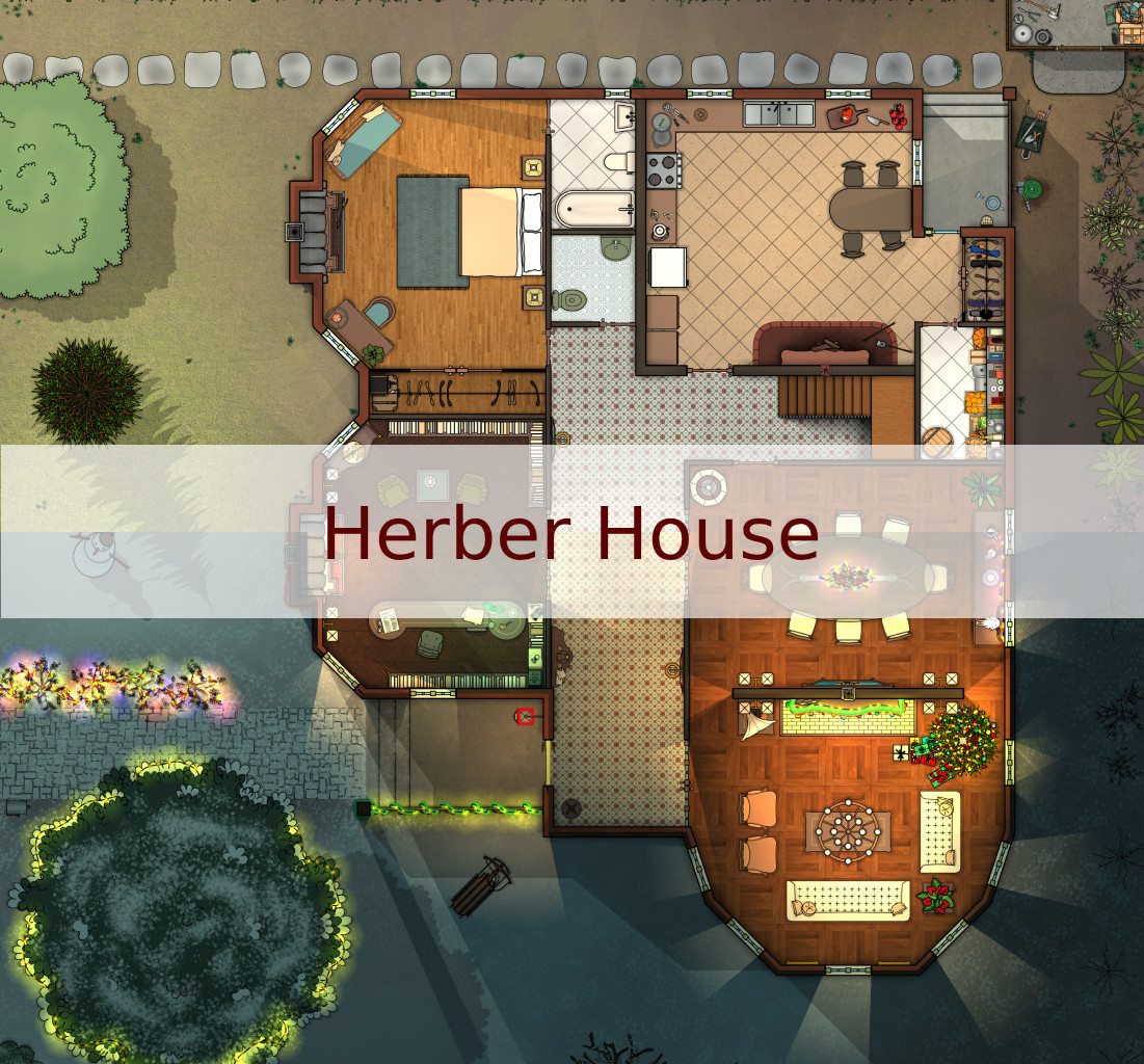 Dnd Map House The Magnificent Manor – Angela Maps – Free, Static,