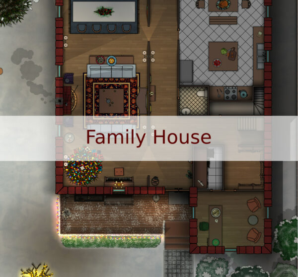 Family House - 20 x 25 - Cthulhu Architect