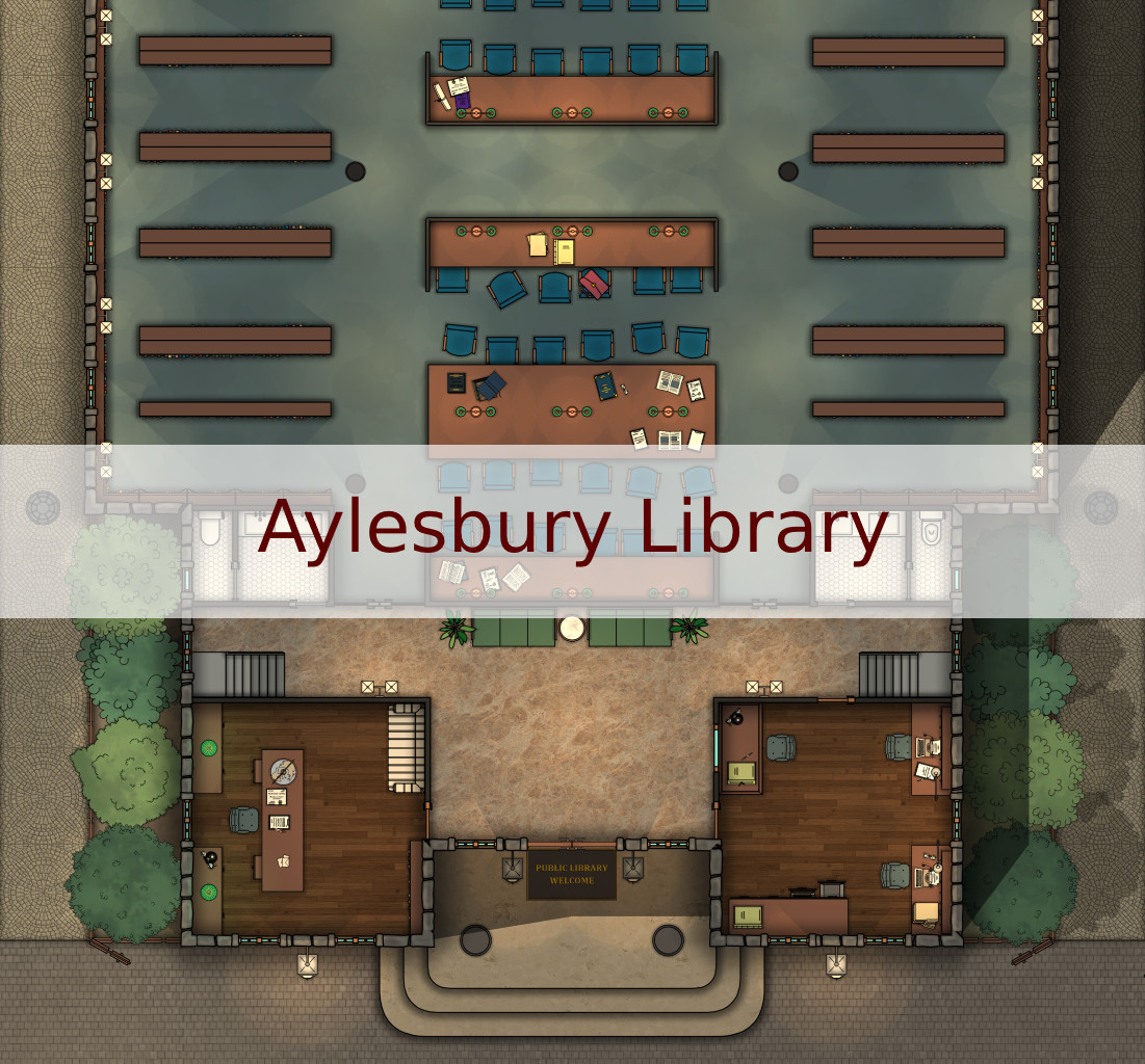 Aylesbury Library - 24 x 37 - Cthulhu Architect