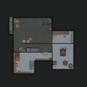 Haunted House - 20 x 20 - Cthulhu Architect
