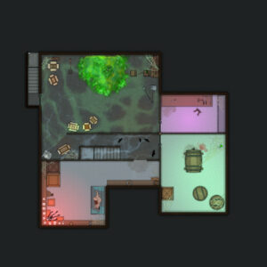 Haunted House - 20 x 20 - Cthulhu Architect