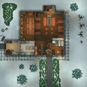 Hunter's Lodge - 30 x 30 - Cthulhu Architect
