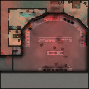 Nuclear Power Plant Control Room - 21 x 21 - Cthulhu Architect