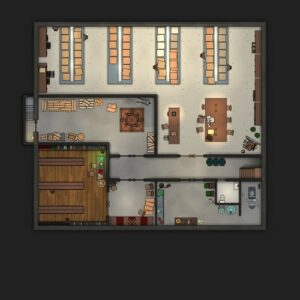 Salem Library - 25 x 25 - Cthulhu Architect