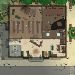 Salem Library - 25 x 25 - Cthulhu Architect