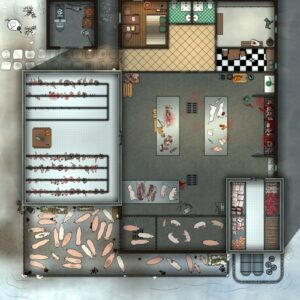 Slaughterhouse - 25 x 25 - Cthulhu Architect