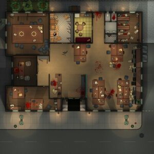 Small Town Newspaper Office - 25 x 25 - Cthulhu Architect