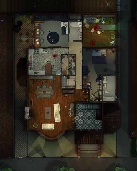 Two Story House for Two Families - 20 x 25 - Cthulhu Architect