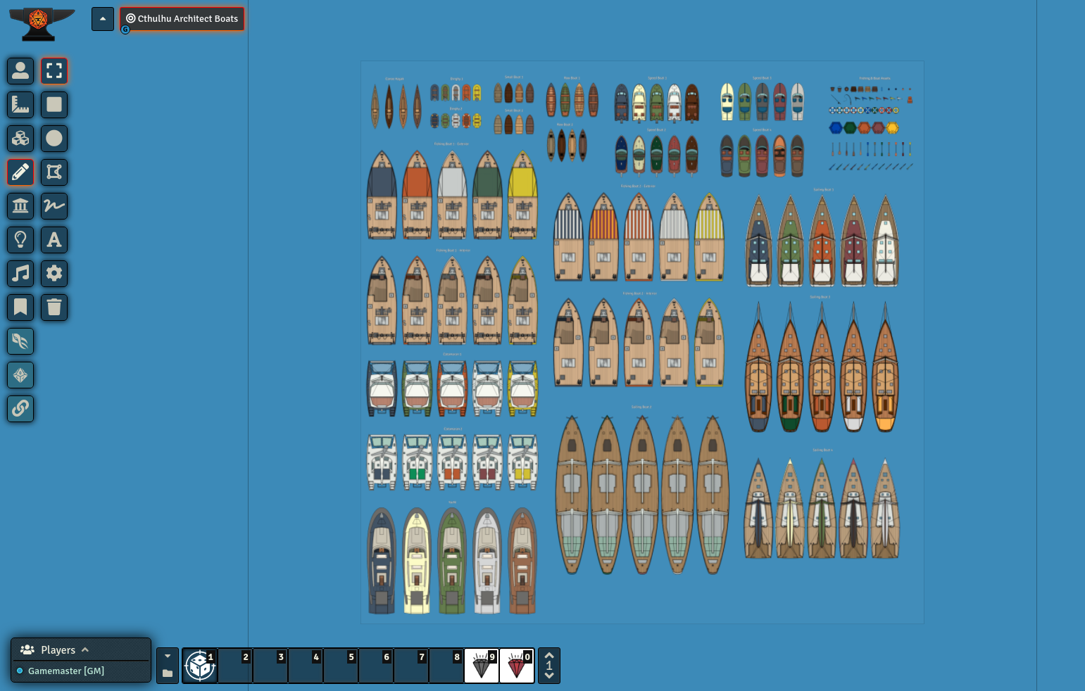Cthulhu Architect Assets - Boats for FoundryVTT - Cthulhu Architect ...